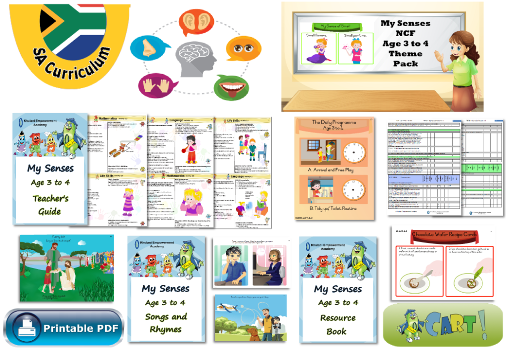 NCF/ELDA Picture Posters Age 3 to 4 – KhulaCart